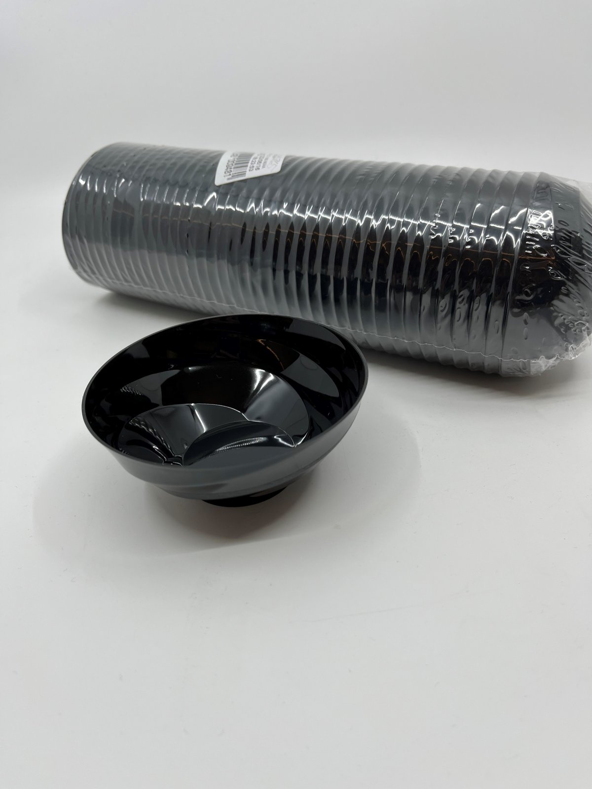 Portions skål Sort Ø8cm - RESTSALG - Mad til dig