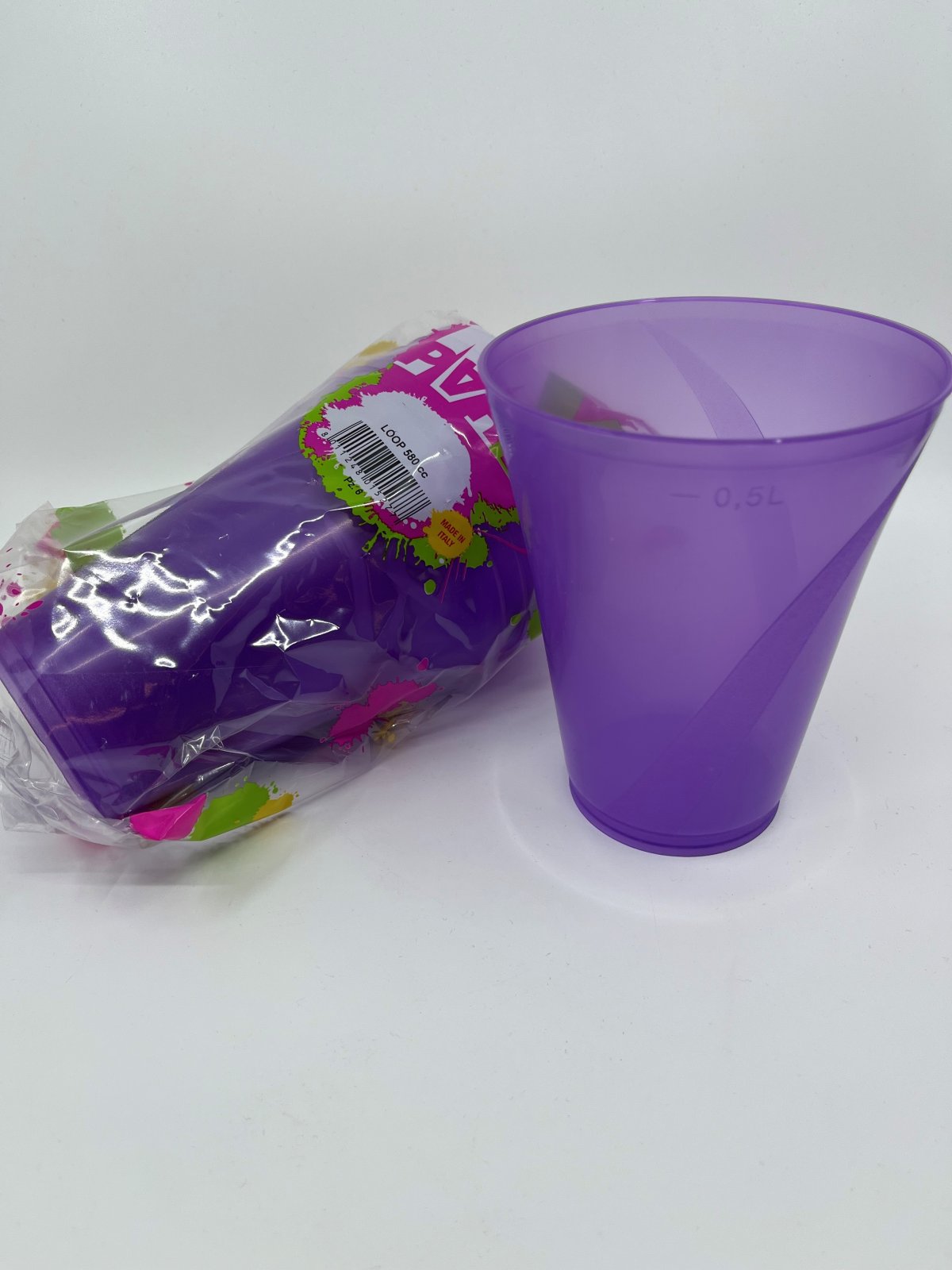 LOOP GLASS 580ml - Lilla - RESTSALG - Mad til dig