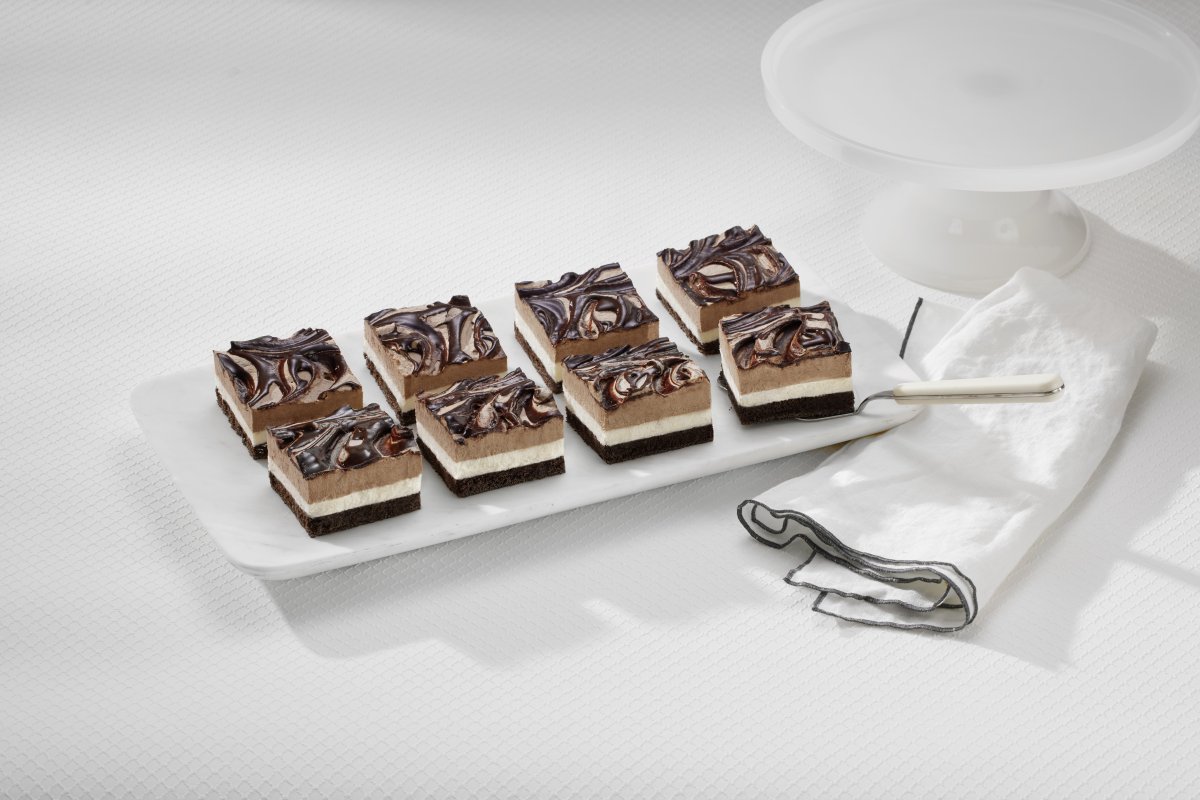 Chokolade Mousse snitte 1800gr. - Kager - Carefood