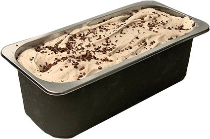 SKAFFEVARE - Italiensk is, Sort Sol rom med chokoladenips - Skaffevarer ...