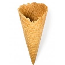 Isvaffel Ø100x165mm - 4-5 kugler - Isvafler - Carefood