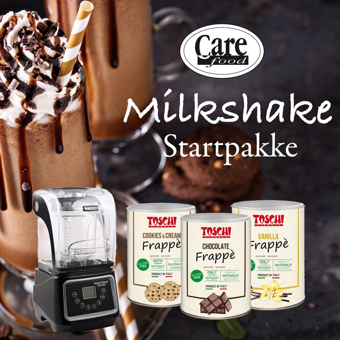 Startpakke #5 Frappe / Milkshake - Startpakker - Carefood